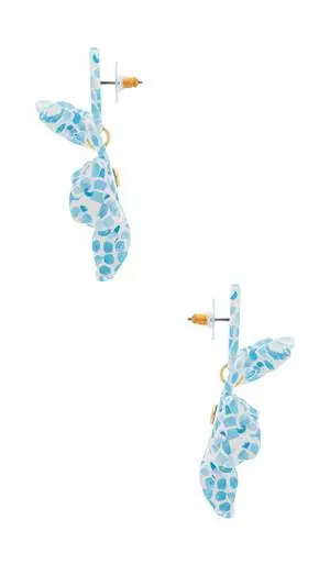 Lele Sadoughi Small Pearl Lily Earrings