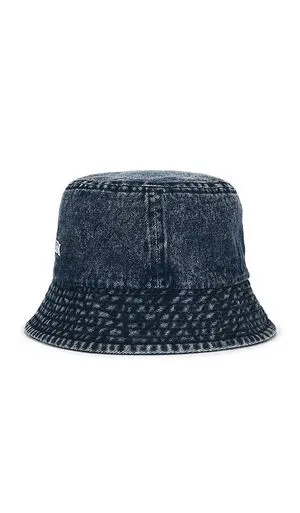 VERUTUM Embroidered Denim Bucket Hat