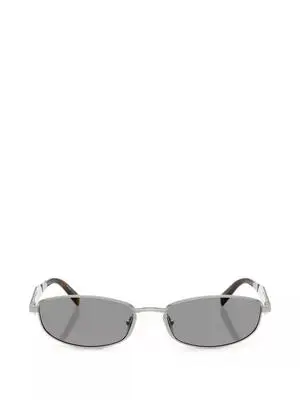 Prada Rectangle-frame Sunglasses - Silver