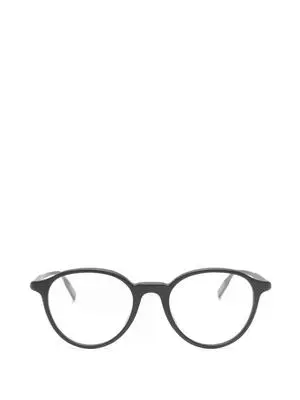 Montblanc Round Frame Eyeglasses - Black
