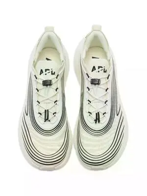 Apl Wave-print Mesh Sneakers - Neutrals