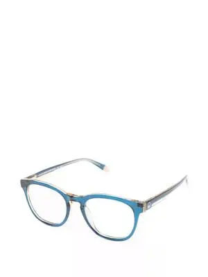 BENETTON Round Frame Eyeglasses - Blue