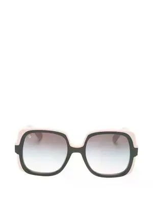 KYME Paloma Square-frame Sunglasses - Black
