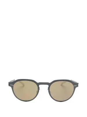 Mykita Leon Round Frame Sunglasses - Grey