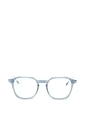KYME Dimitri Geometric-frame Glasses - Blue