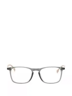 BOSS Rectangle Frame Eyeglasses - Grey
