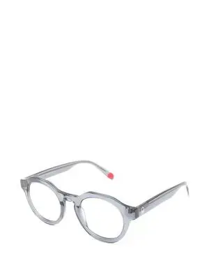 BENETTON Theodore Round Frame Eyeglasses - Grey