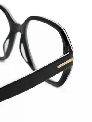 BOSS Geometric Frame Eyeglasses
