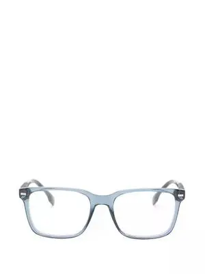 BOSS Rectangle Frame Eyeglasses - Blue