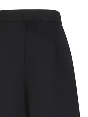 Max Mara Wide-leg Palazzo Pants - Black