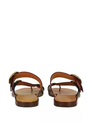 TOD'S Buckle-fastening Leather Sandals