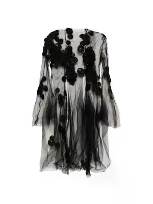 Yohji Yamamoto Bubble Lace Jacket - Black