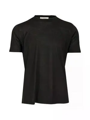 MAURO OTTAVIANI Silk-jersey T-shirt - Black