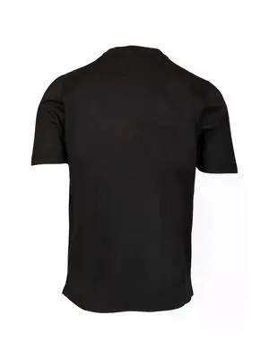 MAURO OTTAVIANI Silk-jersey T-shirt - Black