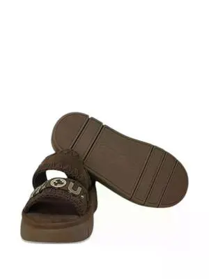 Mou Bounce Logo-plaque Sandals