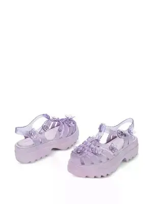 Melissa X Susan Fang Possession Platform Sandals - Purple