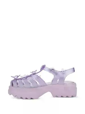 Melissa X Susan Fang Possession Platform Sandals - Purple