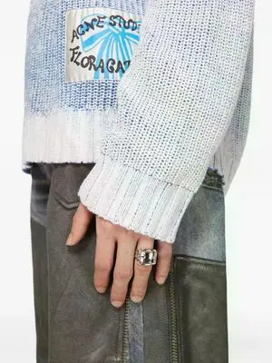 Acne Studios Chain Detail Buckle Ring