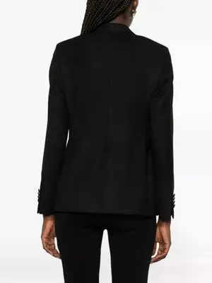 LUIGI BIANCHI MANTOVA Double-breasted Blazer - Black