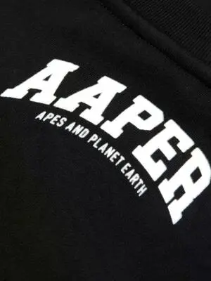 AAPE BY *A BATHING APE Aaper Crew-neck Sweatshirt - Black