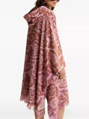Essentiel Antwerp Floral-jacquard Fringed Dress - Pink