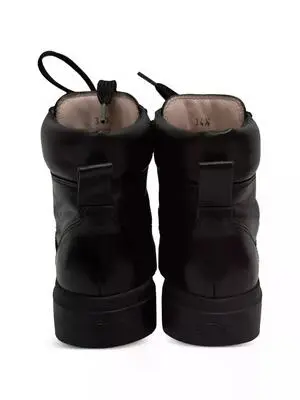 ROGER VIVIER Leather Crystal Embellished Ankle Boots