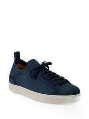 CALCE Altieri Navy Lace-up Sneakers With Pull-tab