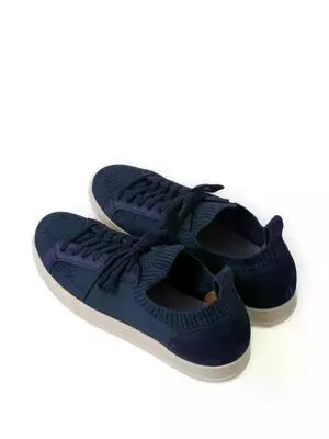 CALCE Altieri Navy Lace-up Sneakers With Pull-tab