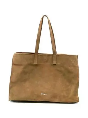 Gimaguas Suede Tote Bag - Brown