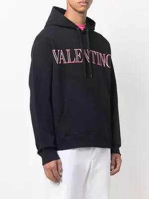Valentino Garavani Logo Print Hoodie