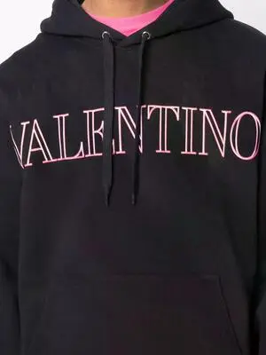 Valentino Garavani Logo Print Hoodie