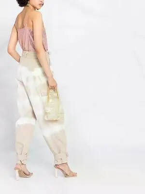 Stella McCartney Tie-dye Cotton-denim Trousers