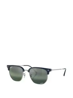 Ray-ban Clubmaster Polarized Sunglasses - Blue