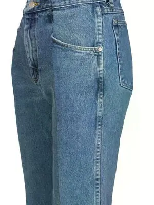 E.L.V. DENIM Audry Stepped Hem Jeans