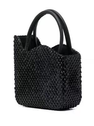 LE SILLA Mini Gilda Baguette With Rhinestone Embellishments