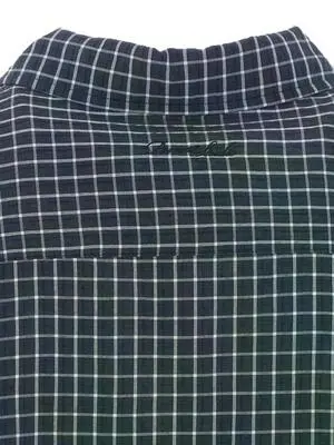 DUNST Holiday Check Shirt - Blue