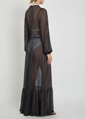 Missoni Fine-knit Maxi Beach Dress