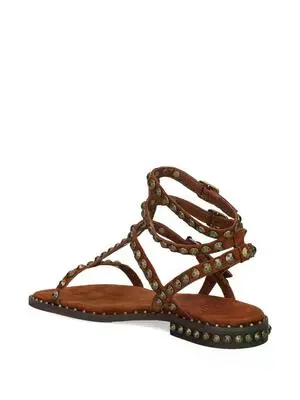 Ash Stud-embellished Ankle Strap Sandals