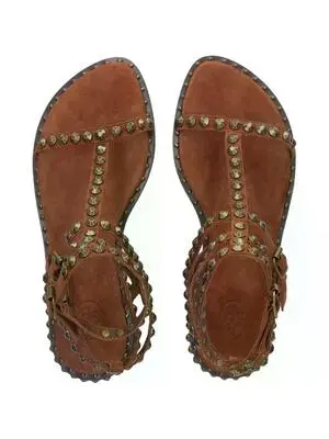 Ash Stud-embellished Ankle Strap Sandals