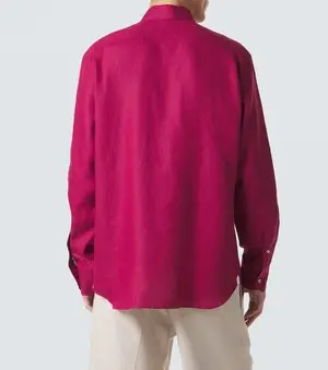 Zegna Linen Shirt - Red