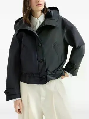 Brunello Cucinelli Techno Cotton Taffeta Outerwear Jacket