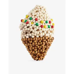 ALEMAIS Gelato Wood-bead Cross-body Bag