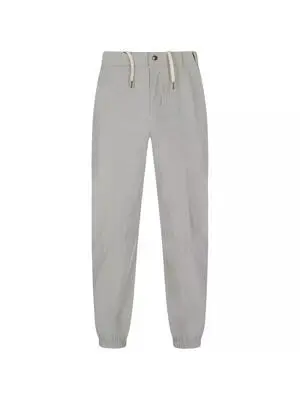 KIRED Drawstring-waist Elasticated-cuff Track Pants - Grey
