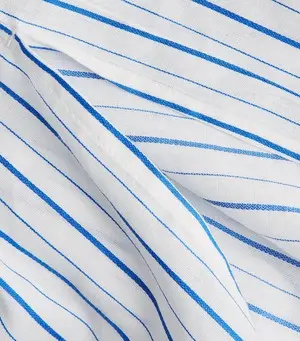 ME+EM Cotton-blend Voile Stripe Shirt