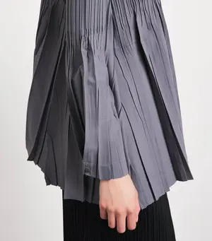 Issey Miyake Pleated Float Coat