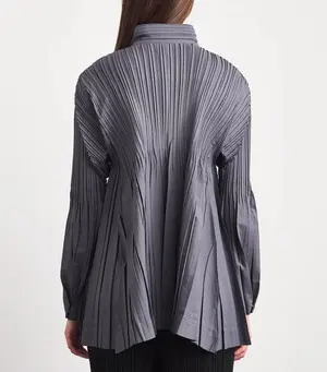 Issey Miyake Pleated Float Coat
