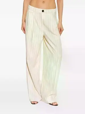 ALLSAINTS Olga Pinstripe Wide-leg Trousers