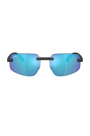 Ray-ban Irregular Sunglasses - Blue