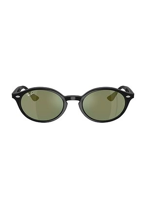 Ray-ban Oval Sunglasses - Black