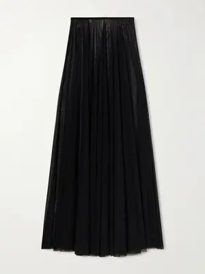 Norma Kamali Tulle Maxi Skirt